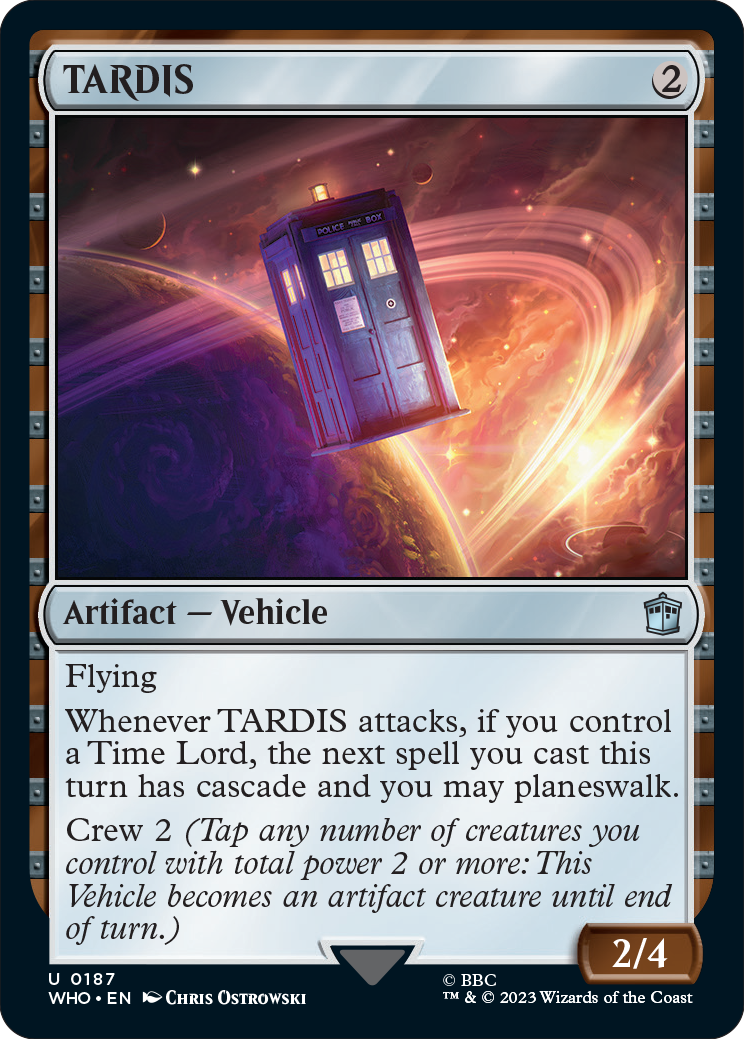 Magic: The Gathering Doctor Who Card List (Updated)