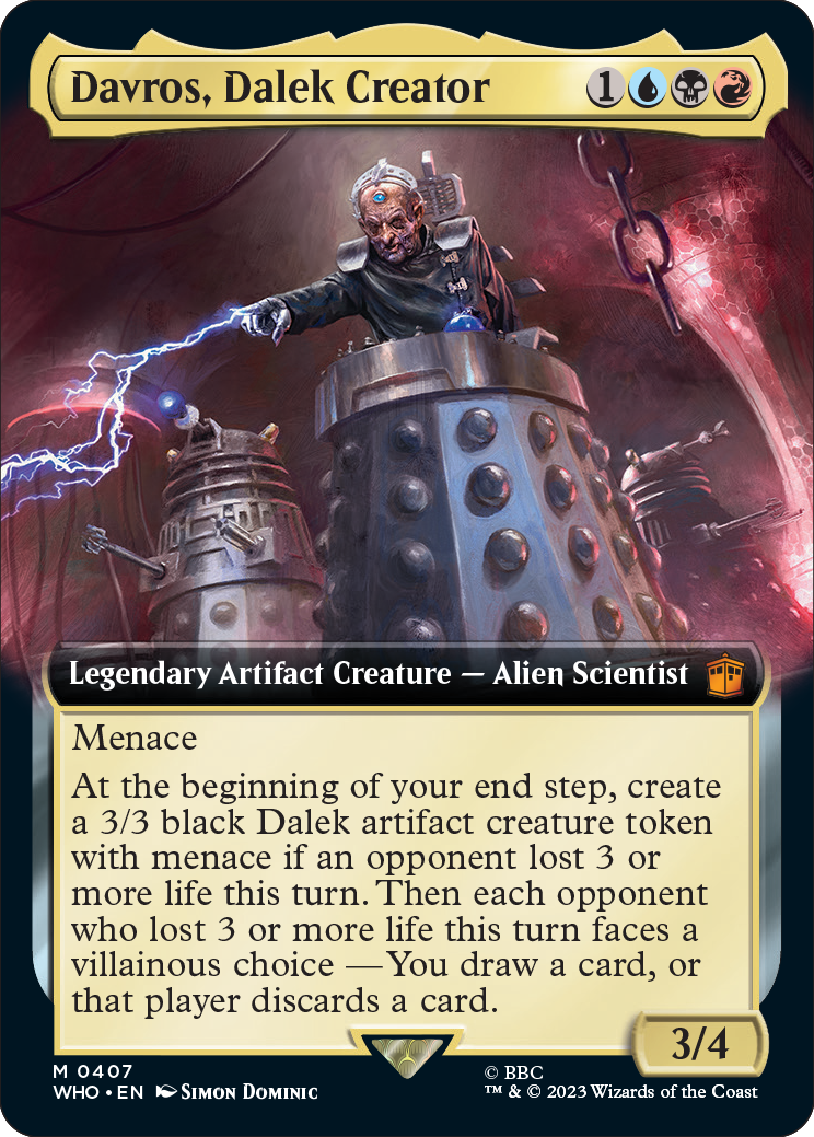 Magic: The Gathering Doctor Who Card List (Updated)