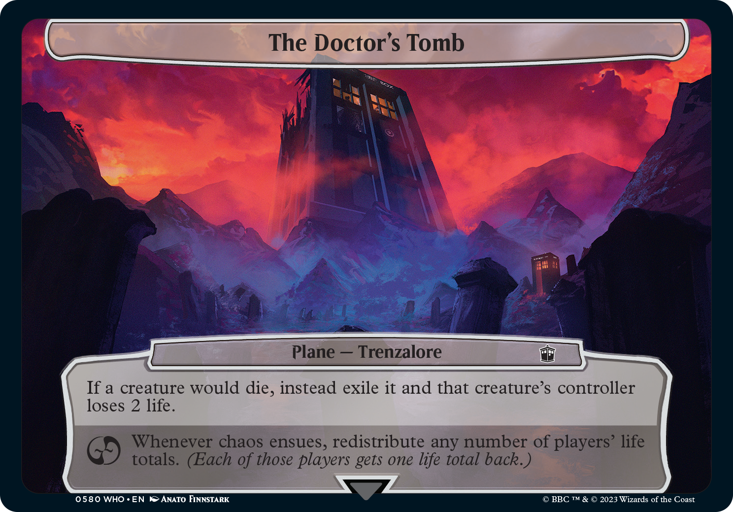 Magic: The Gathering Doctor Who Card List (Updated)