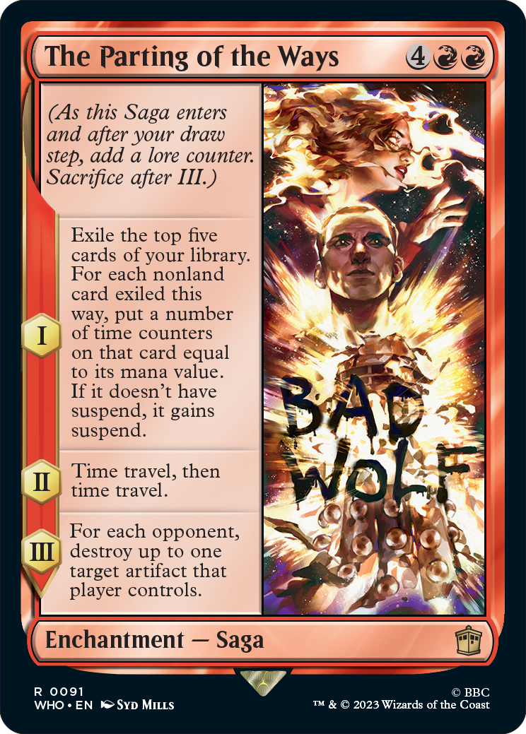Magic: The Gathering Doctor Who Card List (Updated)