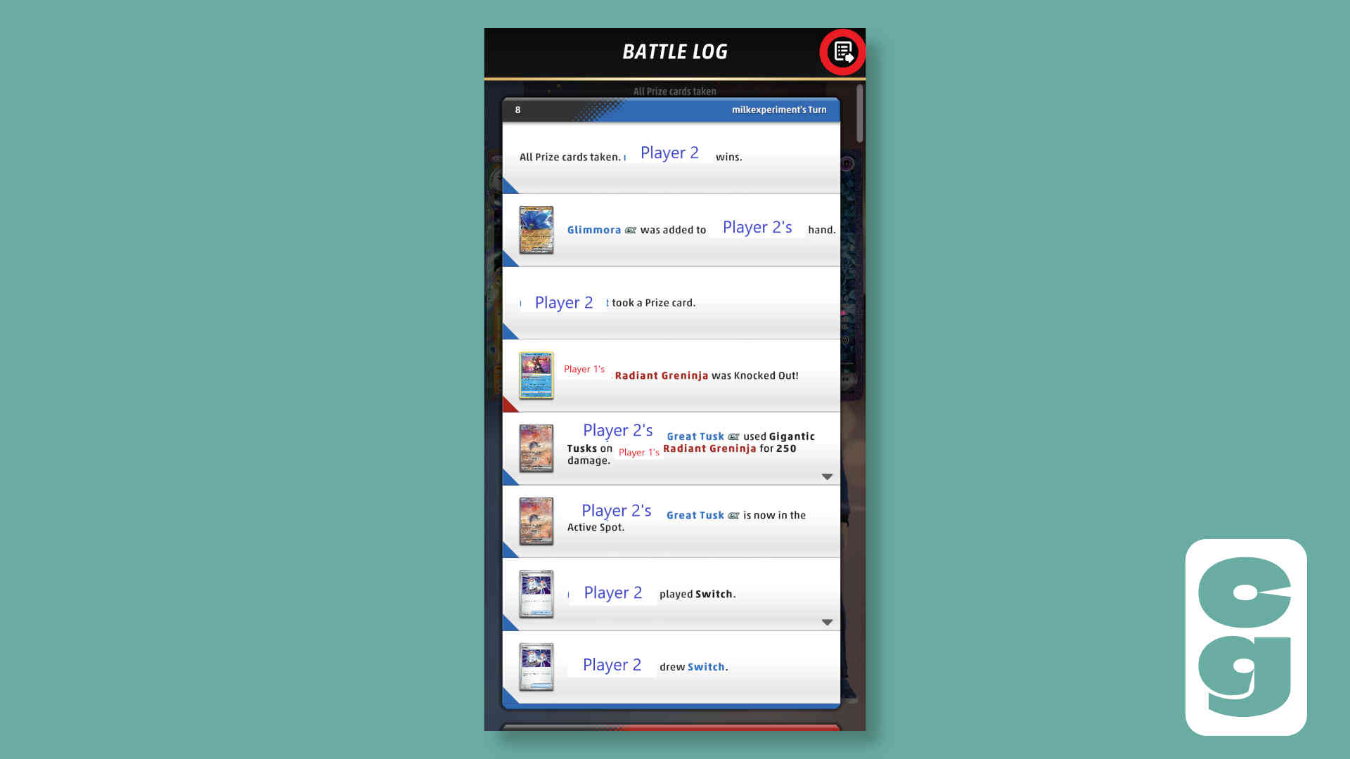 Pokemon TCG Live Adds Battle Log Feature - Card Gamer