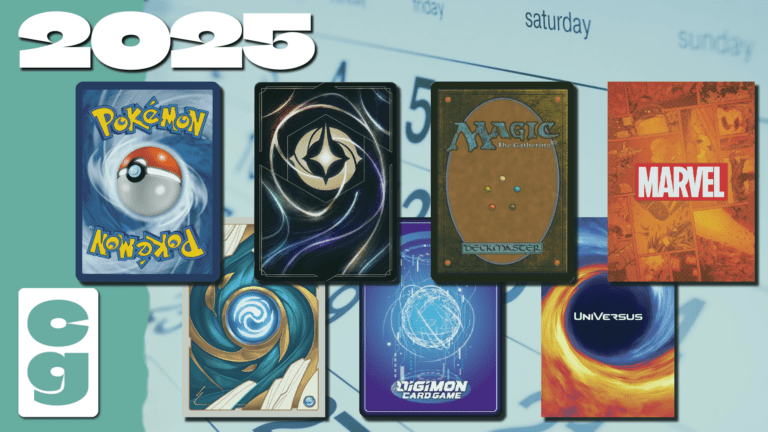 2025 Card Game Release Schedule - Card Gamer