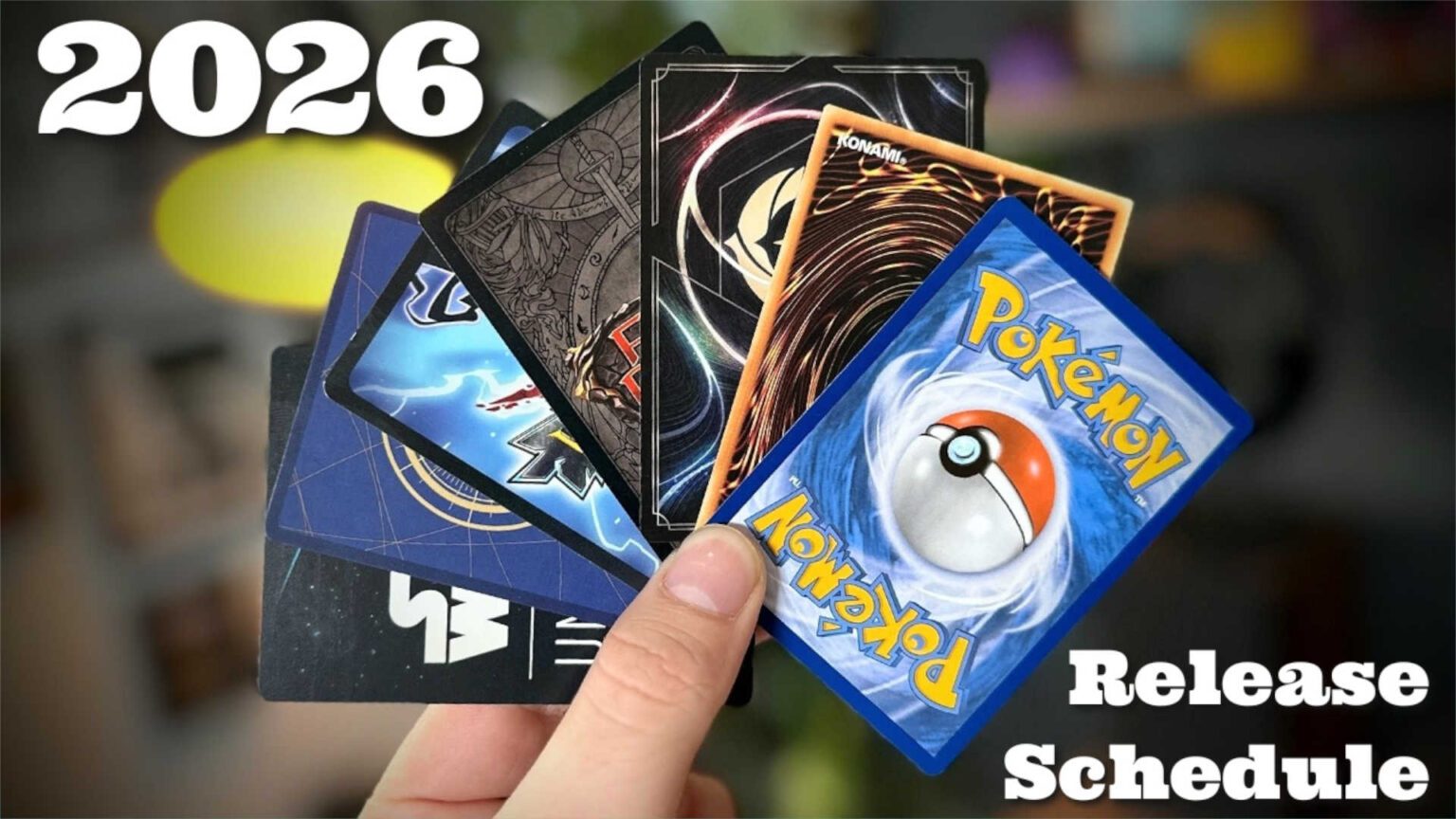 2026 Card Game Release Schedule - Card Gamer